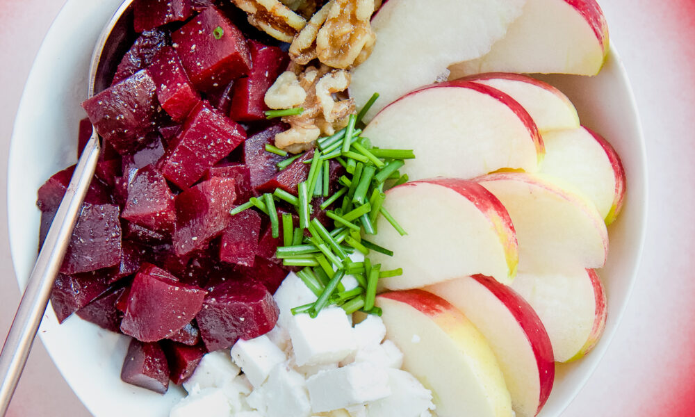 Salade de betteraves, pommes et noix - décembre 2025 - La boite à sucre